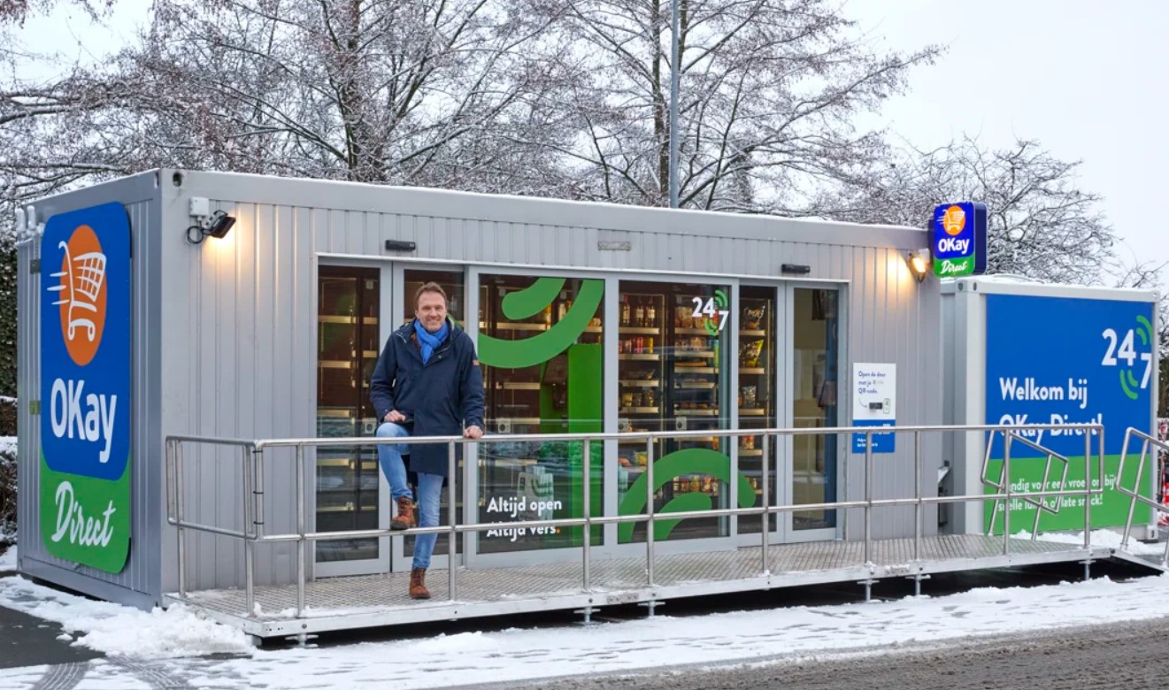 Colruyt explores potential of high-tech Okay Direct container store ...