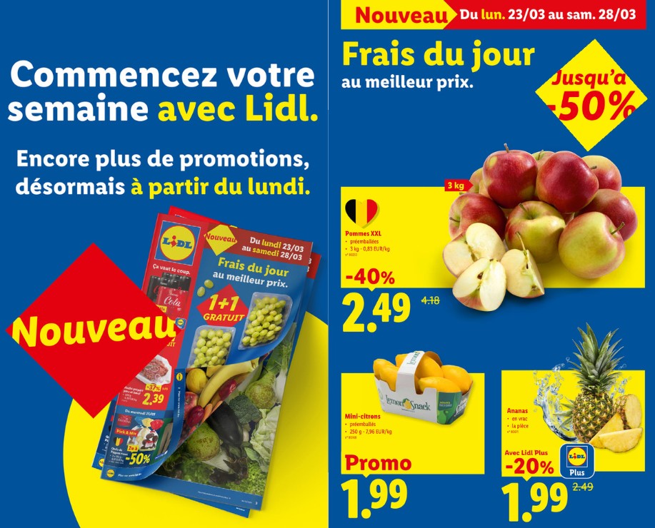 Lidl Belgium is changing its promotional policy: special offers ...