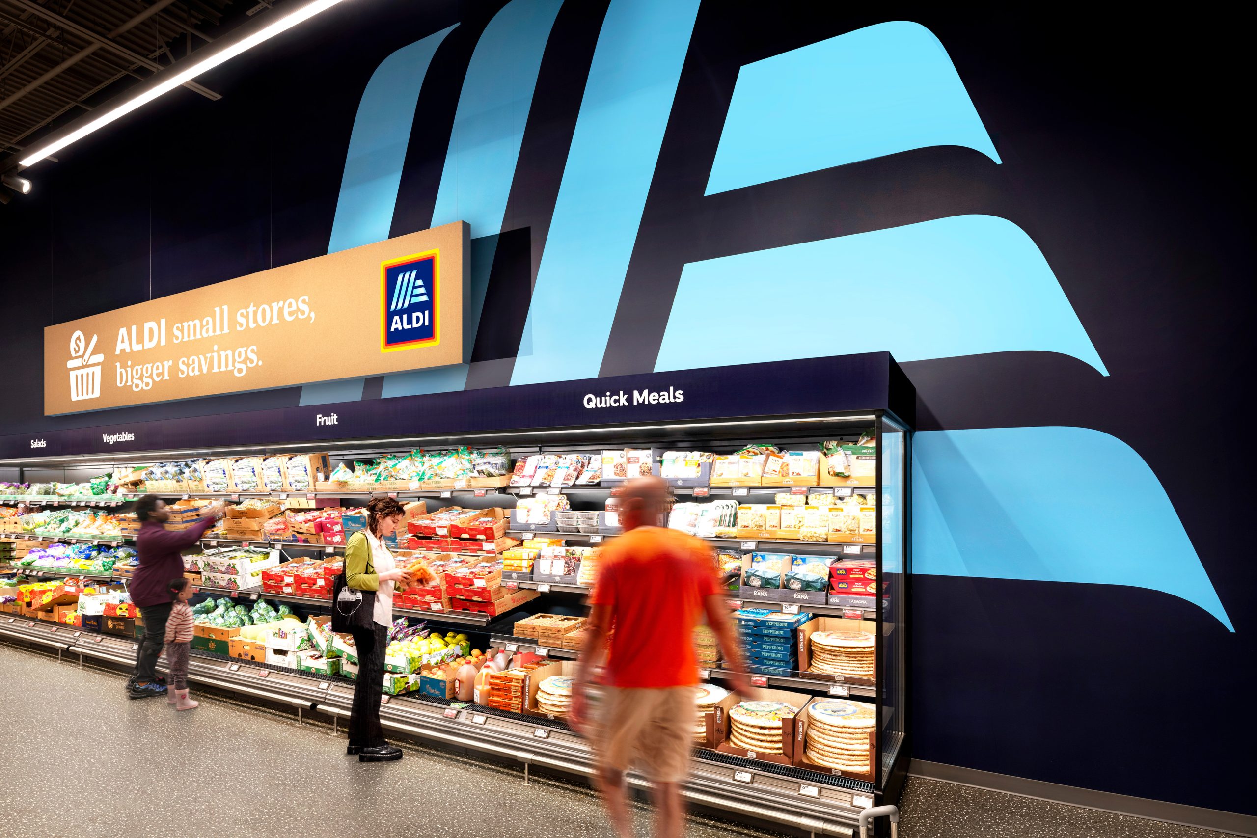 [In the picture] Aldi Süd opts for a globally uniform store concept ...